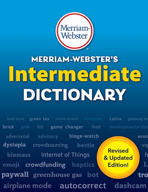 Merriam-Webster's Intermediate Dictionary (Hardcover) - Walmart.com