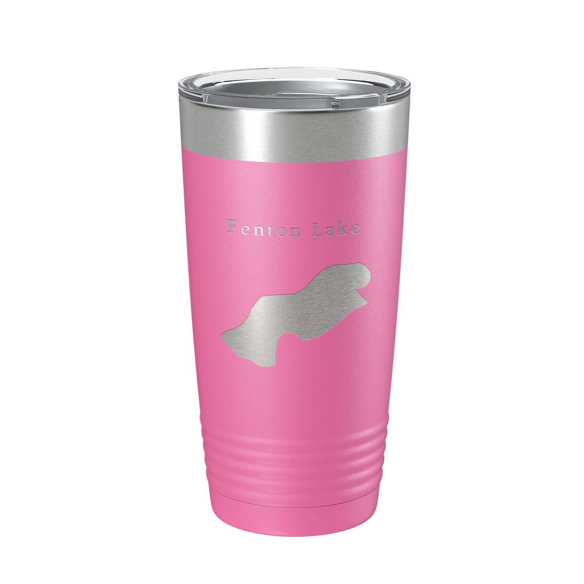 Fenton Lake Map Tumbler Travel Mug Insulated Laser Engraved Coffee Cup ...
