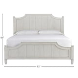 Escape Surfside Wooden Queen Panel Bed in Sandbar Gray Finish - Walmart.com