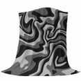 Abstract Fluid Art Blanket Soft Cozy Warm Throw Blanket for Couch ...
