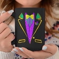MardiGras Tuxedo Vest Outfit Coffee Mugs - Walmart.com