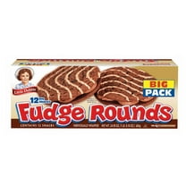 Little Debbie Chocolate Fudge Rounds Sandwich Cookies, 8ct - Walmart.com