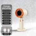 6 Speed Digital Display Handheld Fan USB Rechargeable Mini Cooling Fan ...