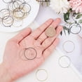40pcs 4 Colors Ring Hoop Earrings 304 Stainless Steel Earring Hoops ...