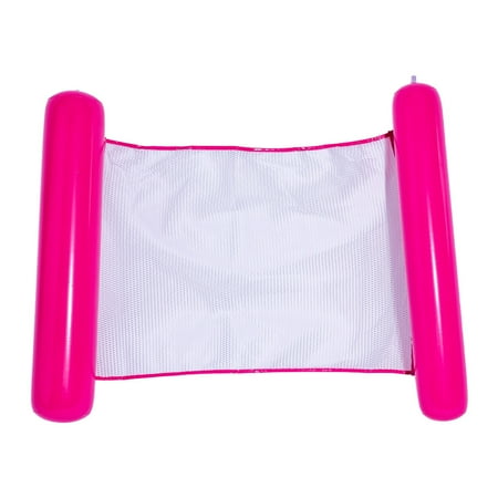 2 Pieces Foldable Portable Inflatable Pool Hammock, Floating Bed, Pool ...