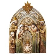 Melrose International LLC Nativity Screen 18.5"L x 8.5"H MDF - Walmart.com