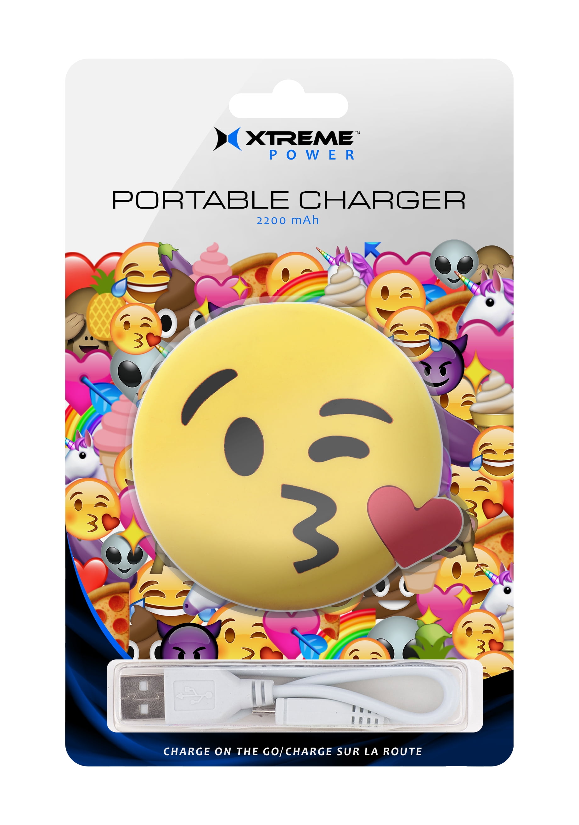 Xtreme External Emoji 2200 mAh Power Bank - Walmart.com