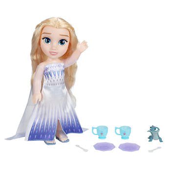 Disney Princess Doll Tea Time with Elsa and Bruni - Walmart.com