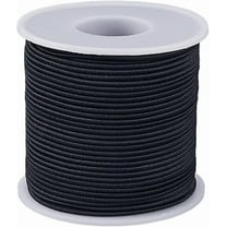 32.8 Yards Solid Rubber Cord 1 Roll Plastic Rope Round Elastic Cord ...