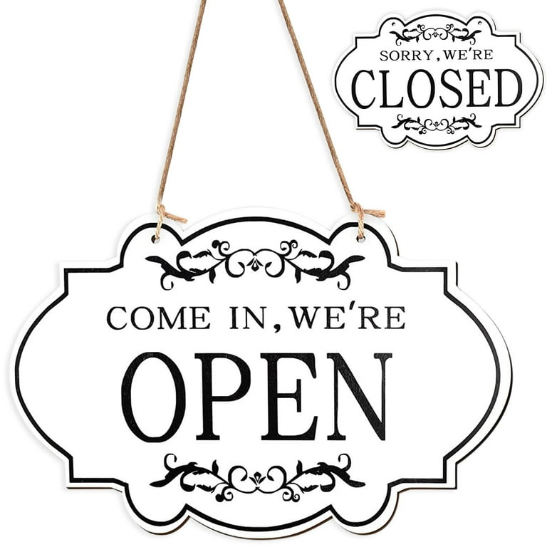 Hanging Open Sign Clip Art