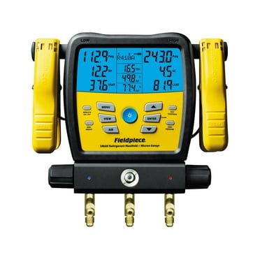 Free Shipping! Fieldpiece SMAN480V - Sman480V 4 Port Digital Manifold ...