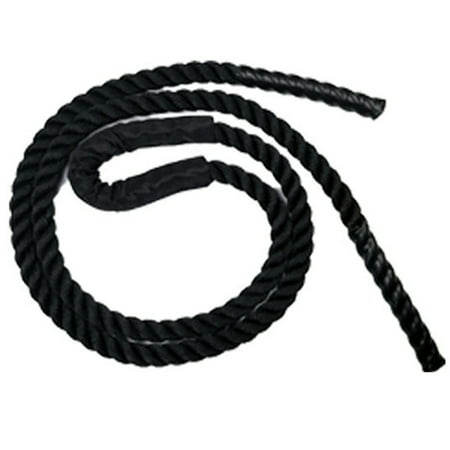 25mm Heavy Jump Rope Non Slip Handle Outdoor Weighted Battle Training ...