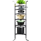 Concept Housewares Rectangular Ceiling Mounted Pot Rack - Walmart.com