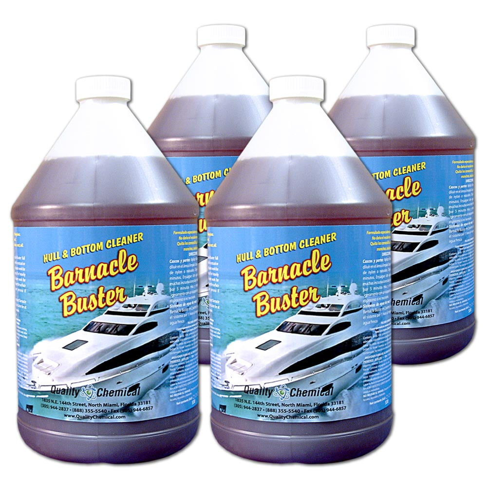Barnacle Buster Concentrated Barnacle Marine Growth Remover / 4 Gallon ...