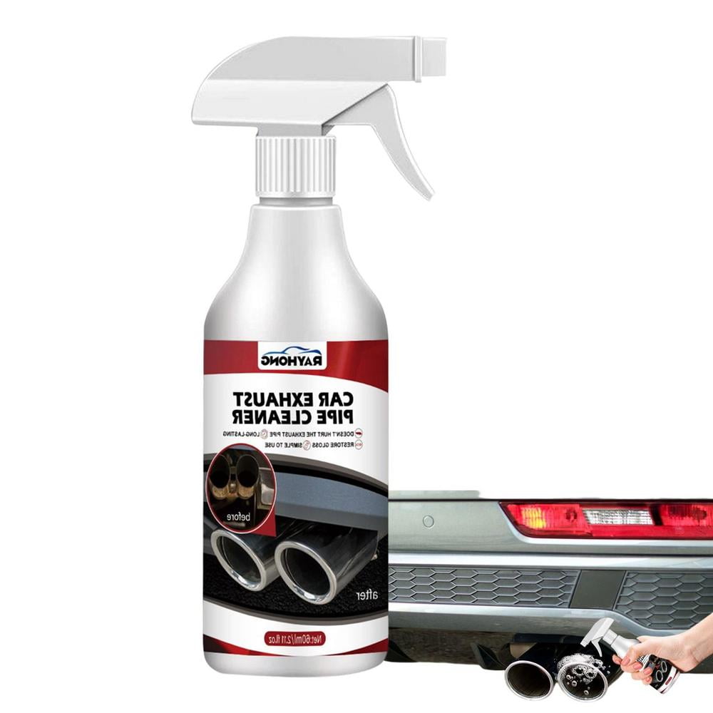 Tohuu Exhaust Cleaner Spray Car Motorcycle Exhaust Pipe Cleaner ...