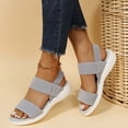 Ladies Wide Fit Comfort Low Wedge Slides, Cushioned Arch Support Open ...