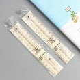 High-Visibility Foldable Measuring Ruler - Shatterproof Polyacrylate ...