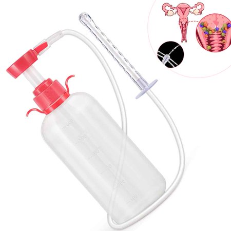 IUYYPU 600ml Household Female Sex Product Washing Irrigator Reusable ...