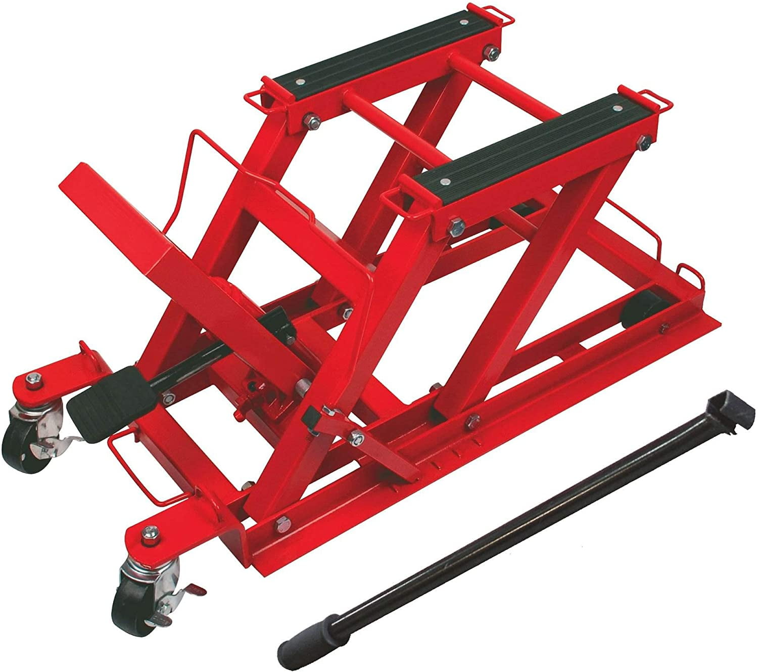 Big Red Hydraulic Powersports Lift Jack (Motorcycle, ATV, UTV ...