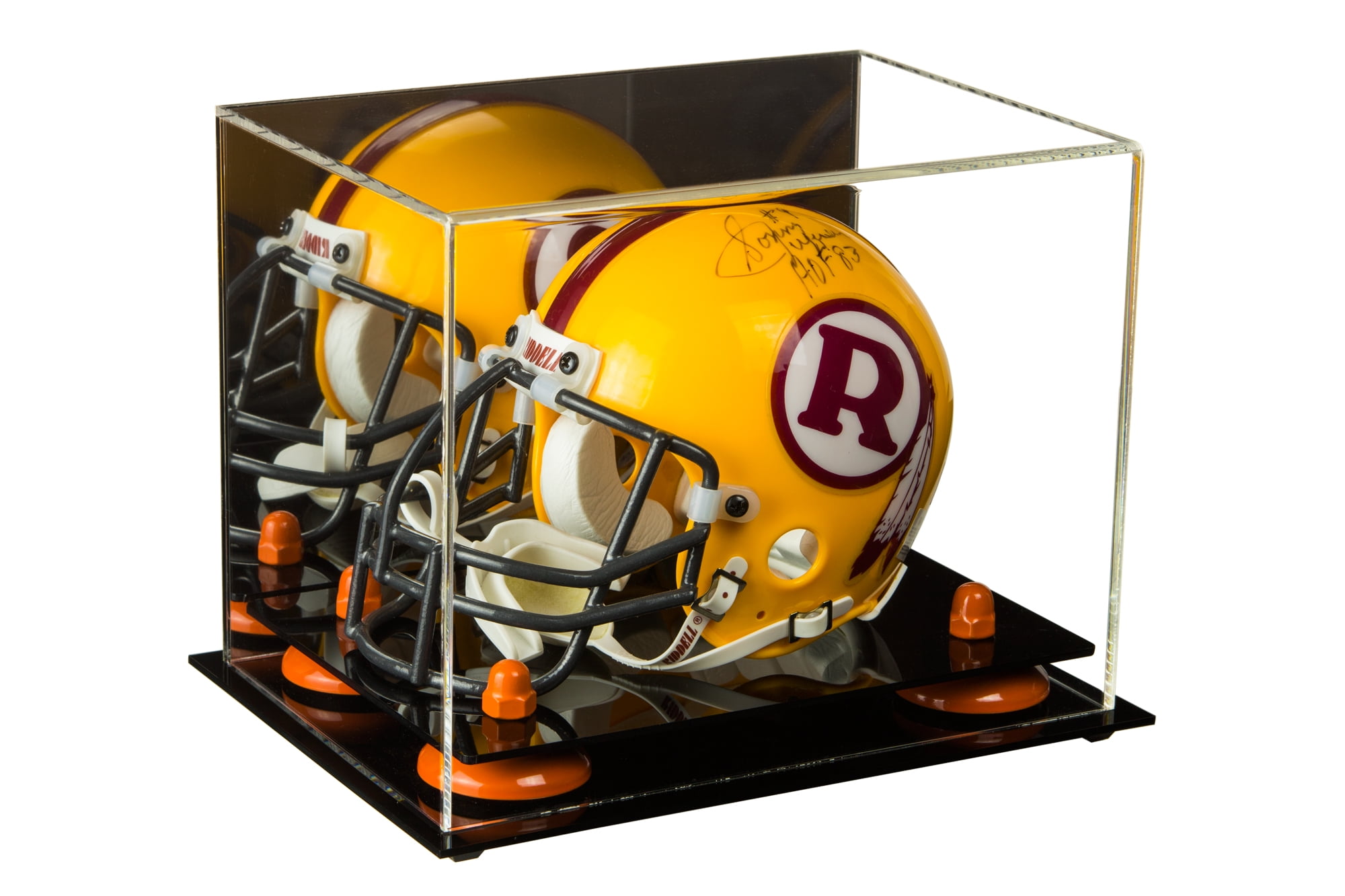 Mini Football Helmet Display Case (not Full Size) Clear Acrylic ...