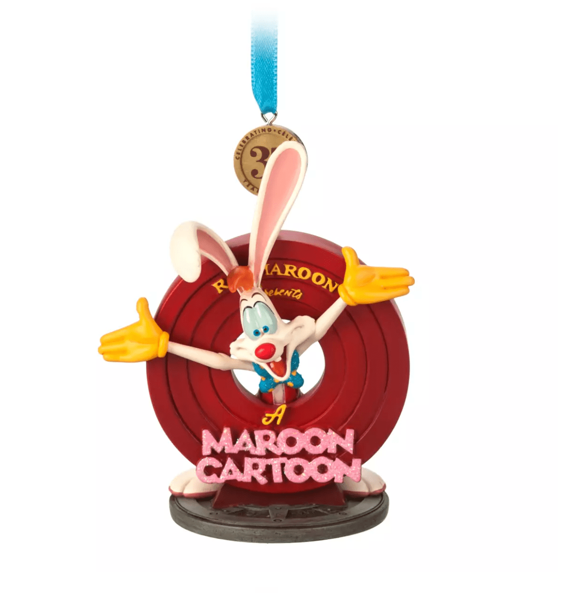 Disney 35th Who Framed Roger Rabbit Sketchbook Christmas Tree Ornament ...