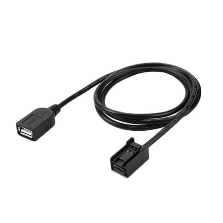 Wuyanis AUX USB Cable Adapter Female Port Extension Wire MP3 Interface ...