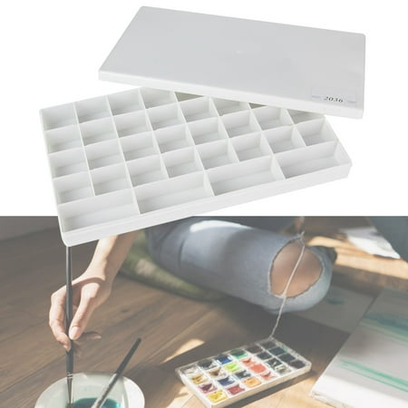 Gouache Painting, Pigment Box, Color Mixing Painting Palette Square ...