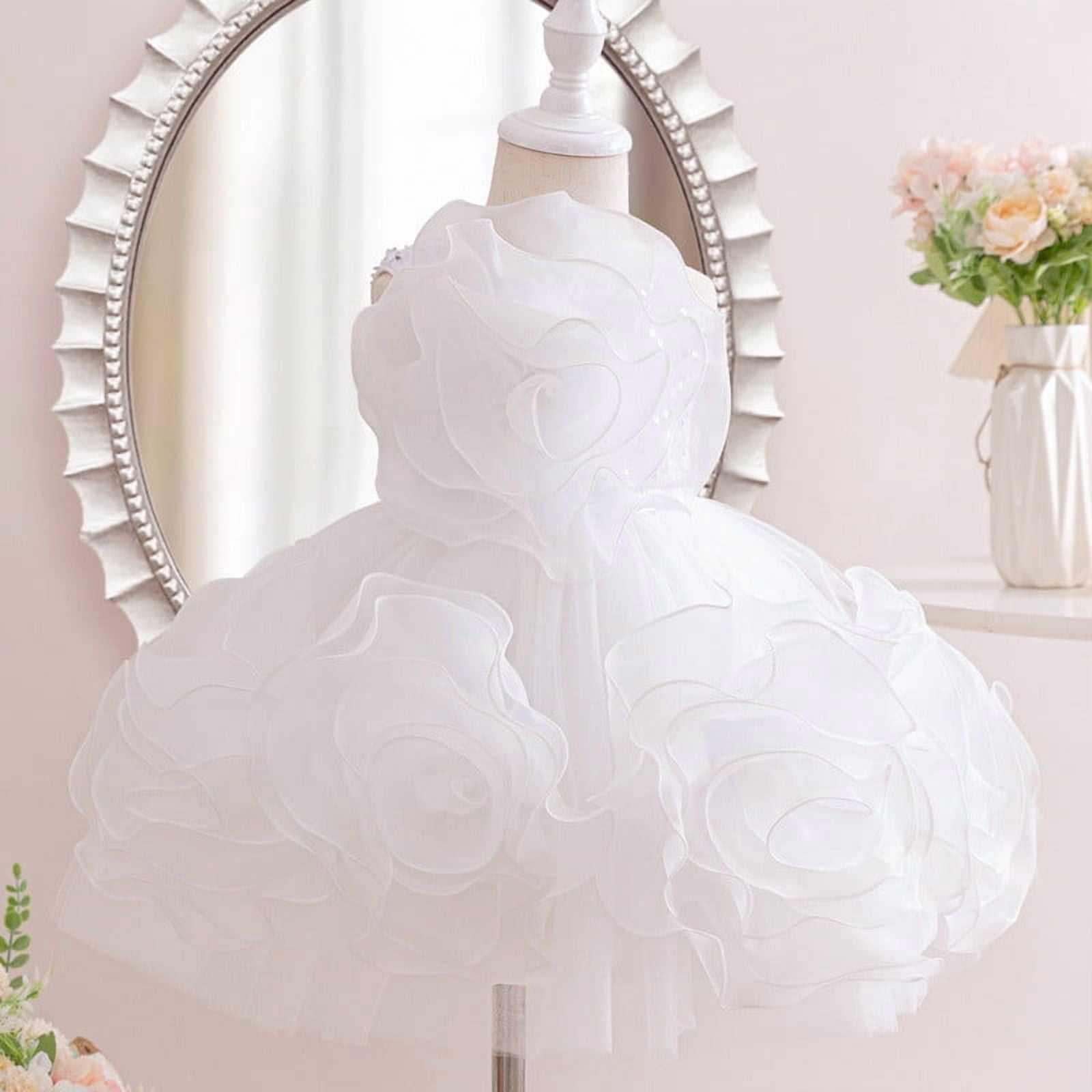 Click here for Cowsor Toddler Baby Girl Butterfly Tutu Dress Bowk... prices