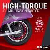 Razor Pocket Mod Classic - Euro Style Electric Scooter for Ages 8 ...