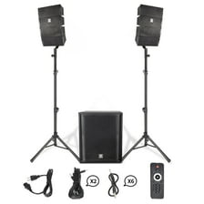 Free Shipping! (2) AMERICAN AUDIO APX CS8 Line Array DJ/PA Speakers w ...