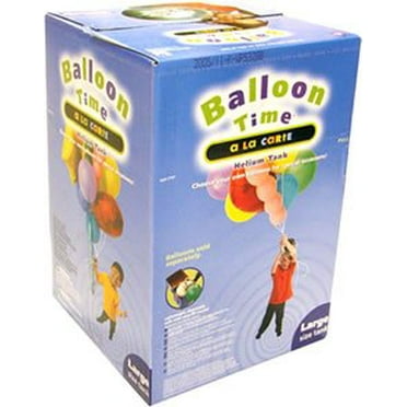 Balloon Time Jumbo Helium Tank, 14.9 Cu Ft Includes Ribbon (Balloons ...