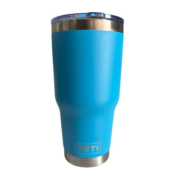 Termo Yeti de acero inoxidable Azul con tapa push pull 30 Oz | Walmart ...
