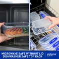 Large 7L Food Storage Container Airtight Stackable Dishwasher Freezer ...