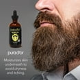PURA D'OR Organic Beard Oil for Growth, Natural Hydrating, 4 Fl Oz ...