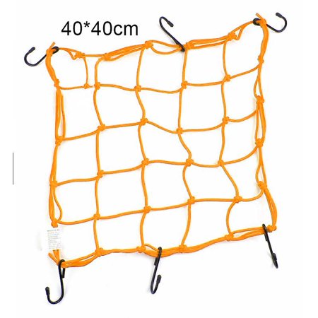 Elastic Net Bag Holder For Motorcycles Luggage Tie-down Net With 6 ...