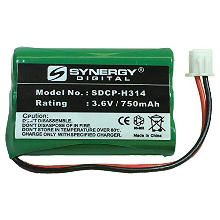Compatible Cordless Phone Battery, Works with Teledex BATT-9600 ...