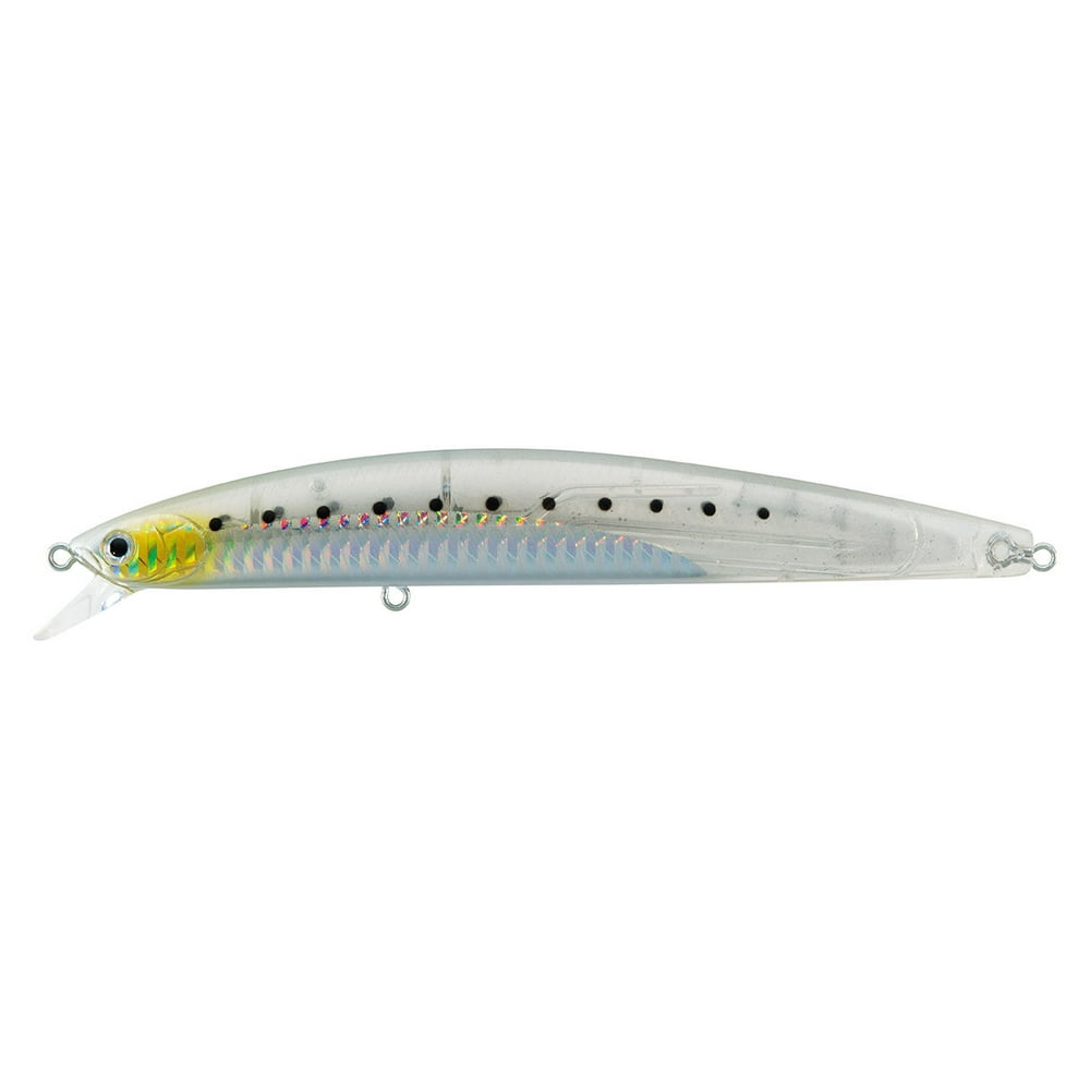 Daiwa Salt Pro Minnow DSPM13F41 Translucent Glow Back Floating Lure ...