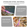 CATIEBYE 1 Pc Multi-Purpose Shrimp Deveining Tool Stainless Steel for ...