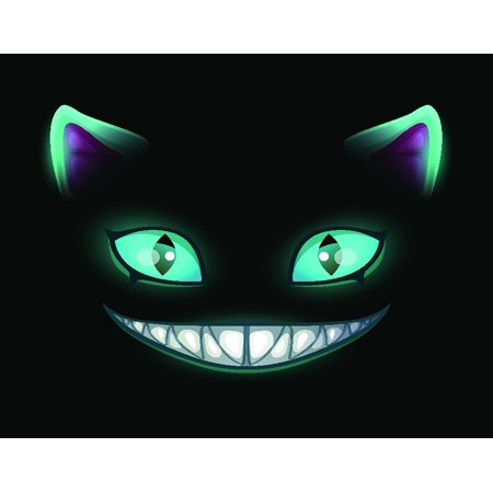 5D Diamond Painting by Number Kits,Blue Smile Fantasy Scary Smiling Cat ...