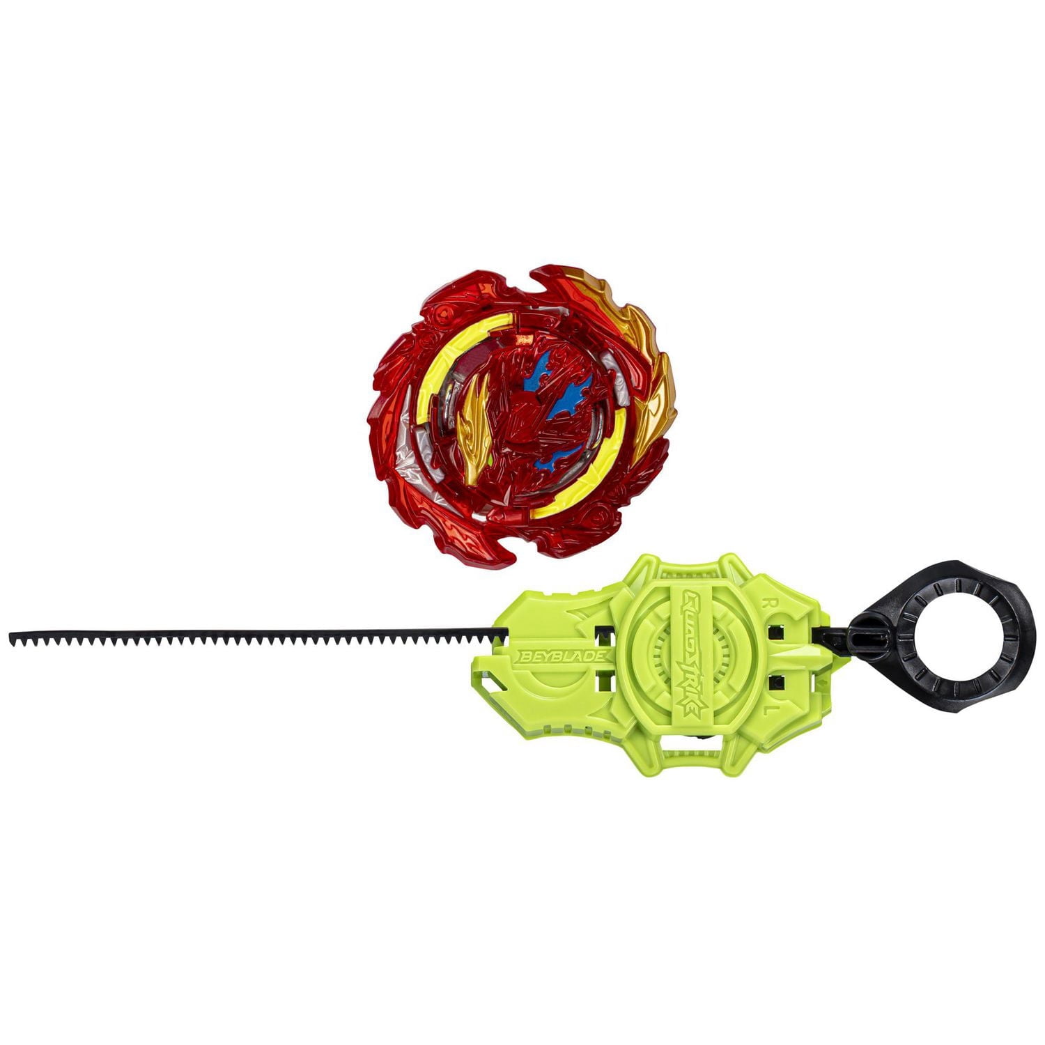 Beyblade Burst QuadStrike Stellar Hyperion H8 Spinning Top Starter Pack ...