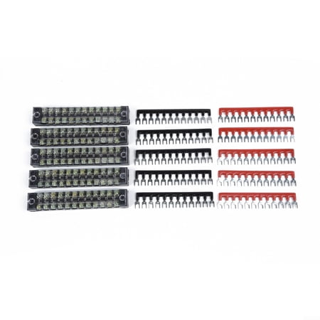 Marine Ship Terminal Block Kit 15A 660V Double-row Power Distribution ...