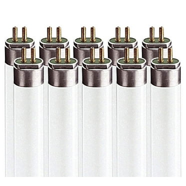 Luxrite F54T5/841/HO 54W 46 Inch T5 Fluorescent Tube Light Bulb, 4100K ...