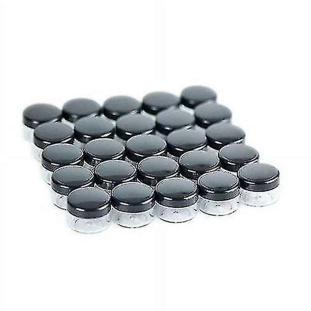 50 Pcs 5 Grams Cosmetic Empty Sample Small Containers Jar Makeup Lip ...