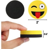 Mr. Pen- 8 Pack Emoji Magnetic Whiteboard Erasers, Dry Erase, Cute ...