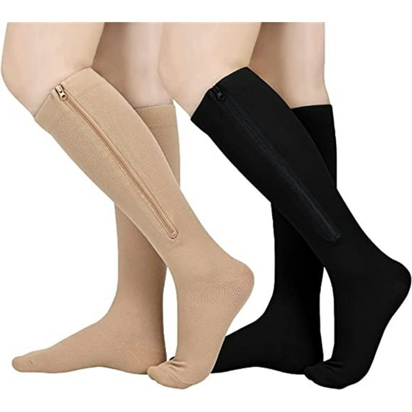 Zippered Compression Socks