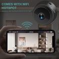 Mini Hidden Cameras,1080P HD WiFi Security Camera for Baby Pet Nanny ...