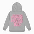 CAUYDY Girl's Cartoon Graphic Print Pullover Hoodies Drop Shoulder Long ...