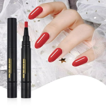 WQJNWEQ Clearance 3 in 1 Step Nail Polish Pen 5ml Nail Gel Painting ...