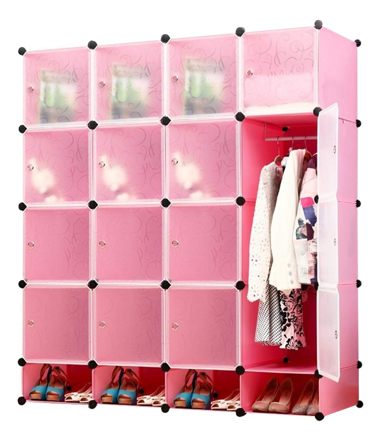 Closet Armable Armario Portátil Practiksa Color Rosa | Walmart en línea