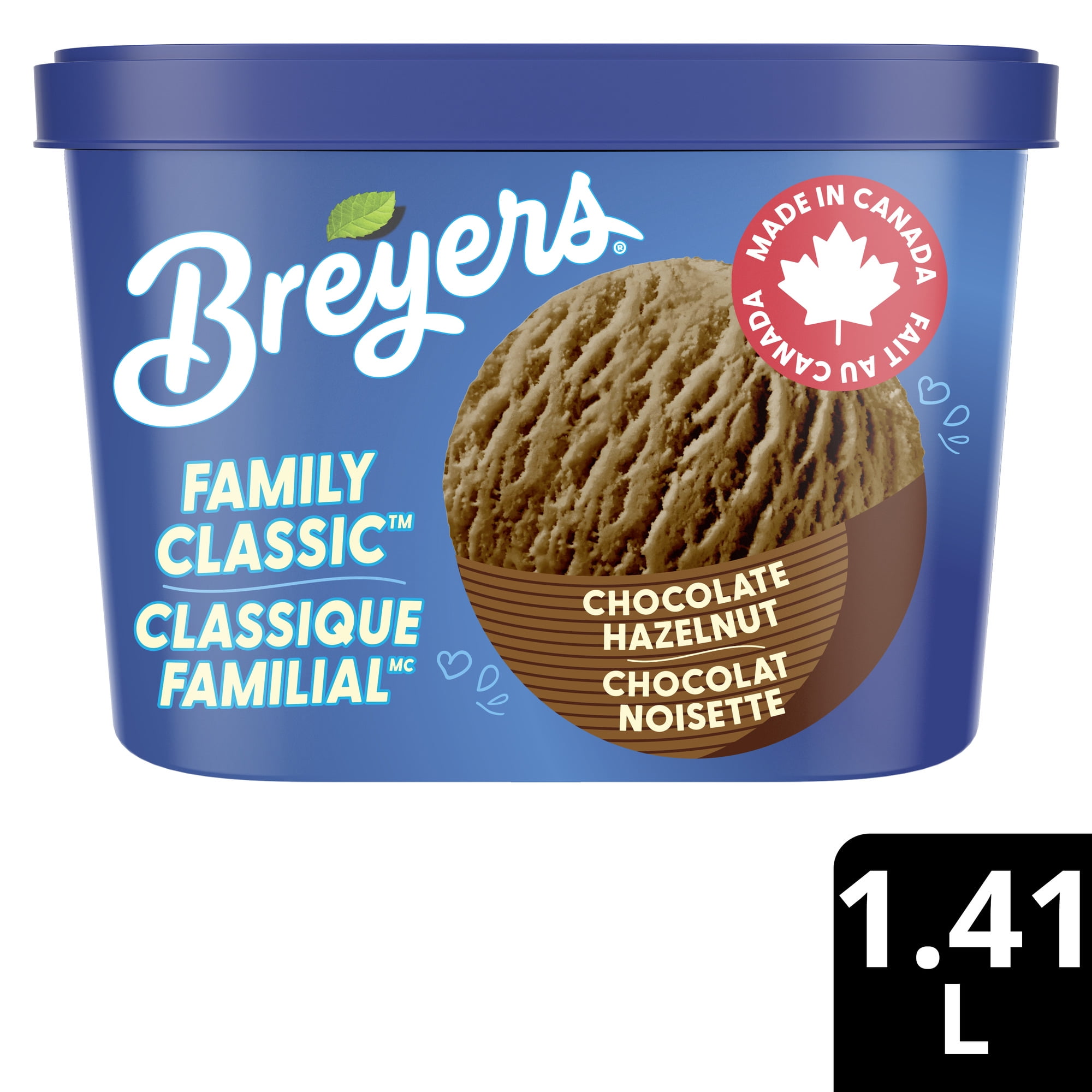 Click here for Breyers Chocolate Hazelnut Frozen Dessert 1.41l prices